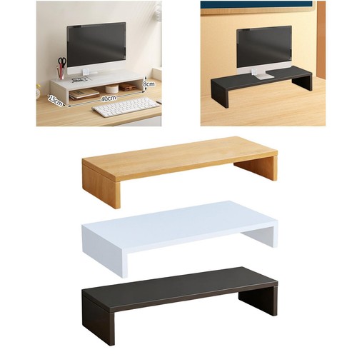 Monitor Stand Riser Sturdy Space Saving Versatile for Workplace Home ...