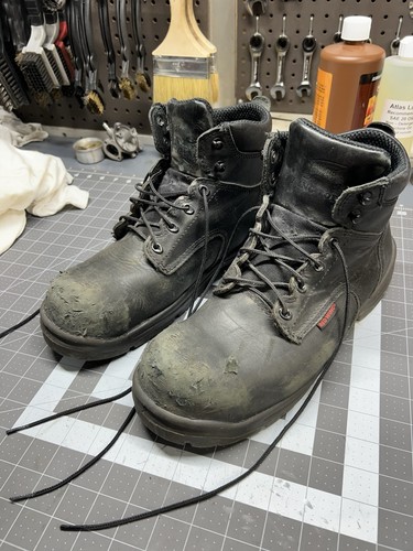 Red Wing Boots Mens 13 Black 2234 Safety King Composite Steel Toe Leather Work | eBay