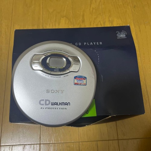 Sony CD Walkman with Box Manual Remote Unused Authentic Used Japan ...
