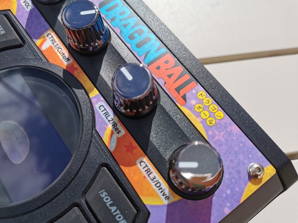 Dragon Ball Z Custom Holographic Skin for the Roland SP-404 MK2 Sampler ...