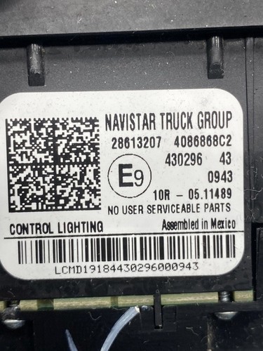 2020 International MV Headlight Switch 4086868C2 (605-11246) | eBay