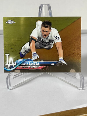 Corey Seager 2018 Topps Chrome Base Card #192 Los Angeles Dodgers | eBay