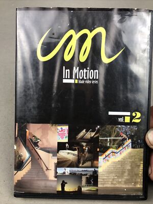 In Motion Blade Video Series Volume 2 DVD Skateboarding Skate Excellent ...