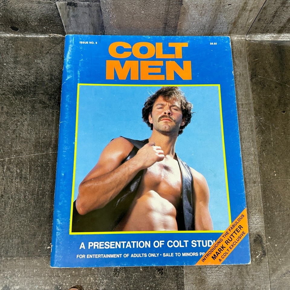 Colt Studios - Colt Men Mark Rutter Issue No. 8 1987 Adult | eBay