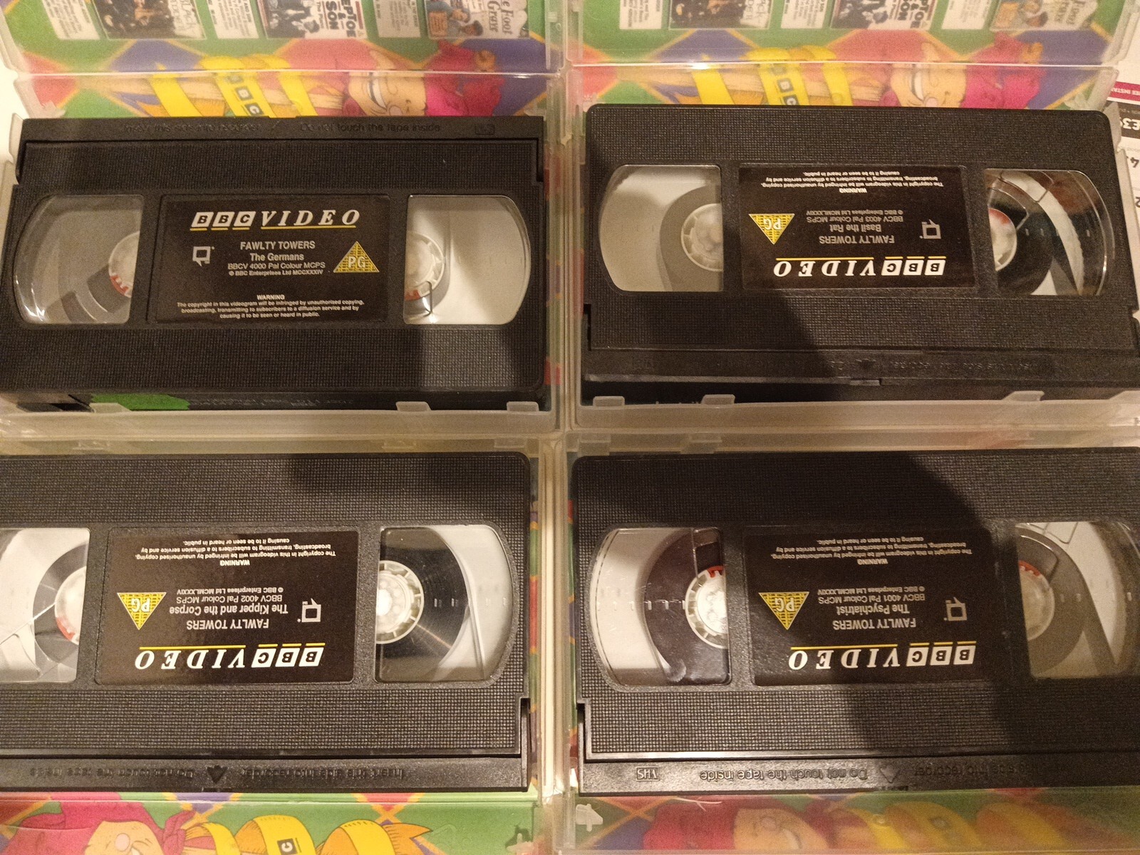 Fawlty Towers The Complete VHS Video Cassette Box Set BBC 4 Tapes 1994 ...