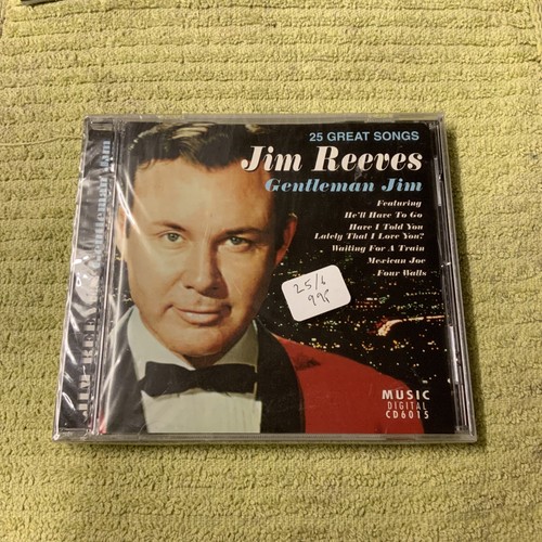 Jim Reeves – Gentleman Jim - 25 Great Songs CD SEALED | eBay Australia
