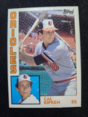 1984 Topps Cal Ripken Jr. #490 Baseball Baltimore Orioles HOF Hall Of ...