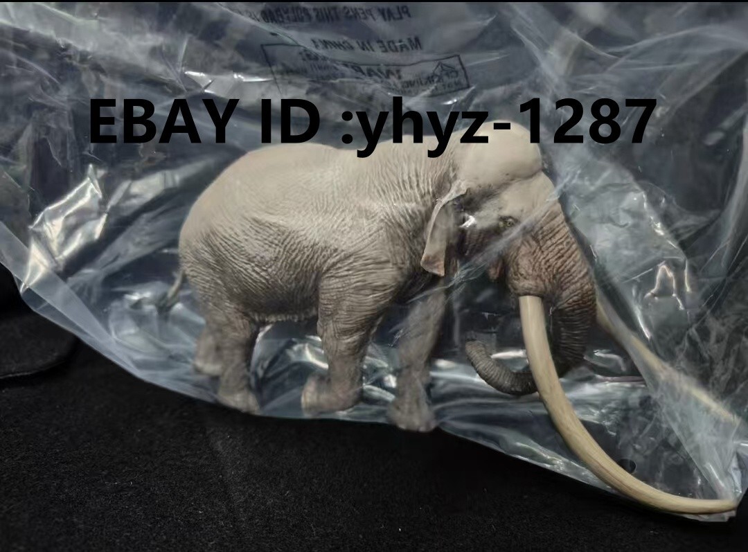 Eofauna Stegodon(Straight tusked elephant) Model Figure 1:35 L24CM H12 ...