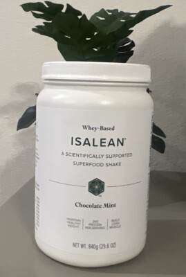 Isagenix Isalean Shake Chocolate Mint 29.6 Oz fast shipping | eBay