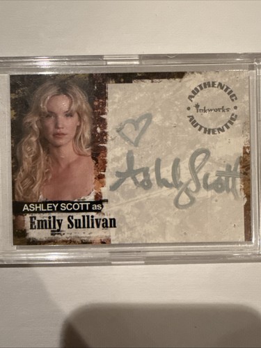 2007 Jericho Season One Autograph #A2 Ashley Scott as Emily Sullivan | eBay
