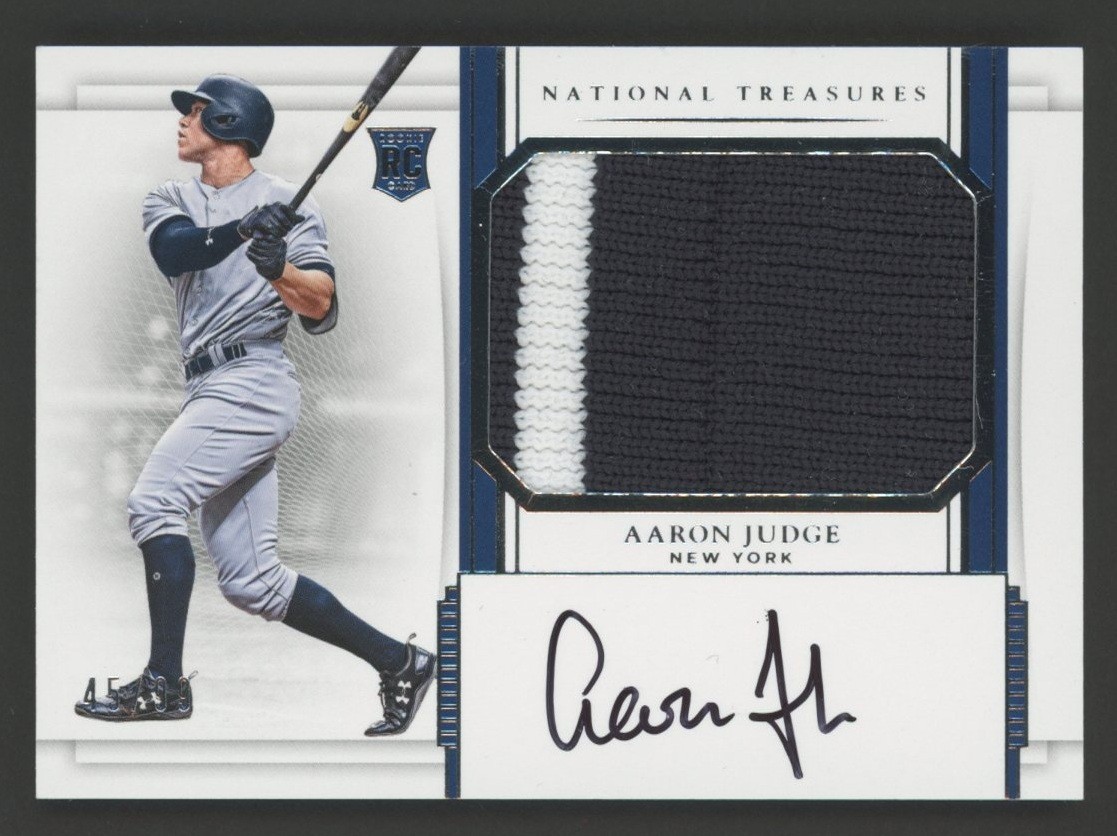8 Great Aaron Judge Rookie Cards and 99 Most Watched Auctions