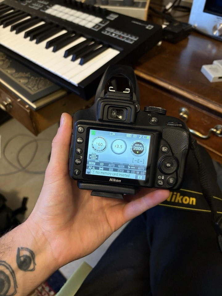 Nikon D3400 Digital SLR Camera Kit With Two Lenses, 2 Batteries, And ...