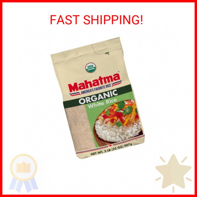 Mahatma Organic White Rice, 2lb Bag | eBay