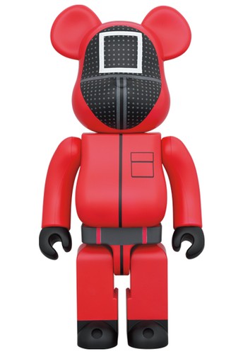 BE@RBRICK SQUID GAME GUARD 1000% Action Figure MEDICOM TOY 70cm 27.5in ...