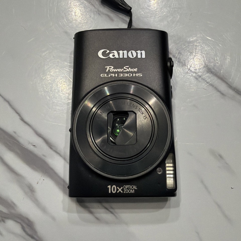 Canon PowerShot ELPH 330 HS 12.1MP 10x Optical Compact Digital Camera ...