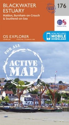 Blackwater Estuary (OS Explorer Active Map) by Ordnance Survey | eBay