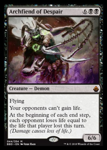 MTG Archfiend of Despair, Light Play, English Battlebond | eBay
