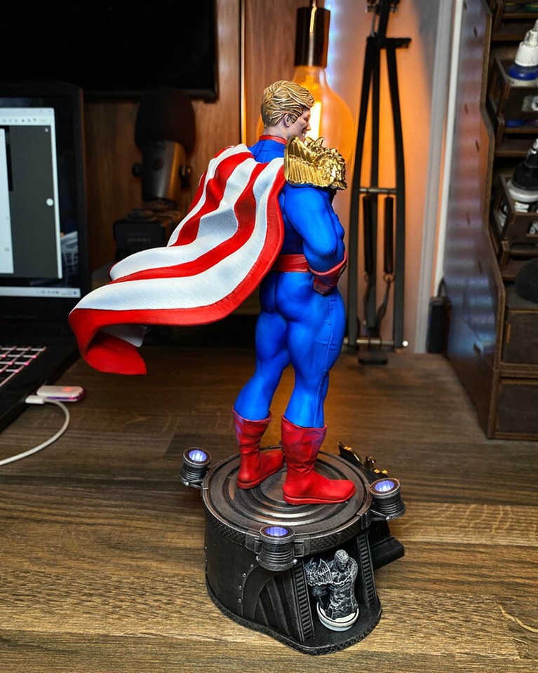 1/6 1/8 Homelander 3D Print Figure GK Model Kit Unpainted Unassembled ...