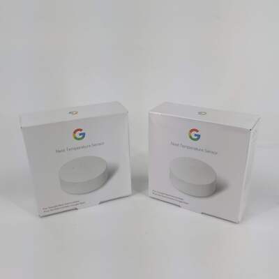 New Google Nest Temperature Sensors Temperature Sensor White T5000SF | eBay