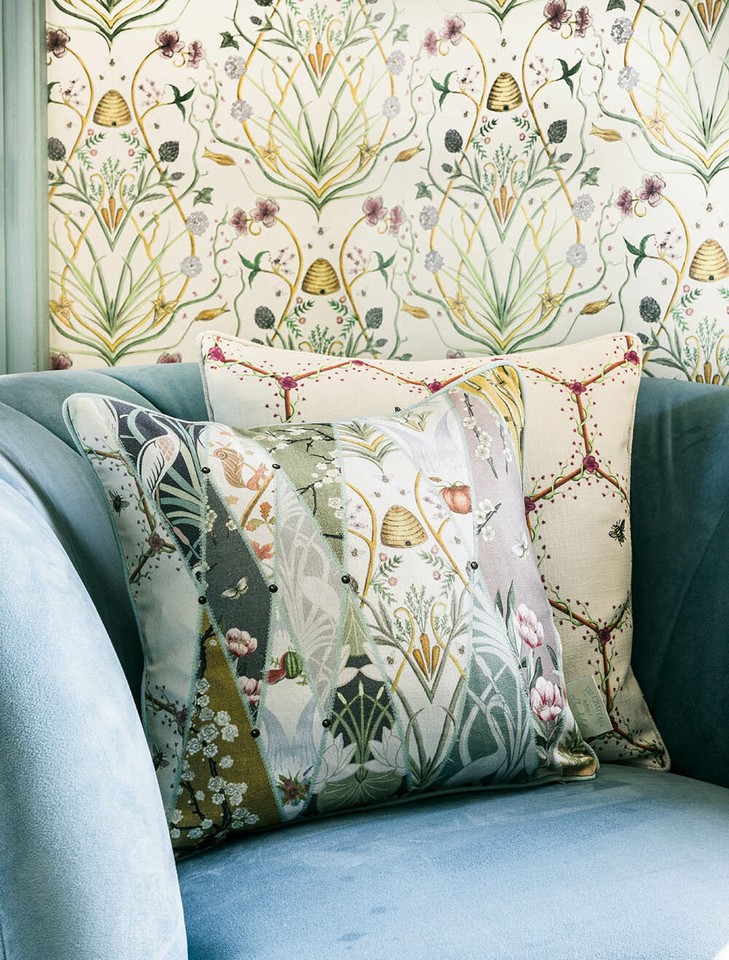 Chateau Angel Strawbridge NOUVEAU Tapestry Multi Bedding Or Cushion | eBay