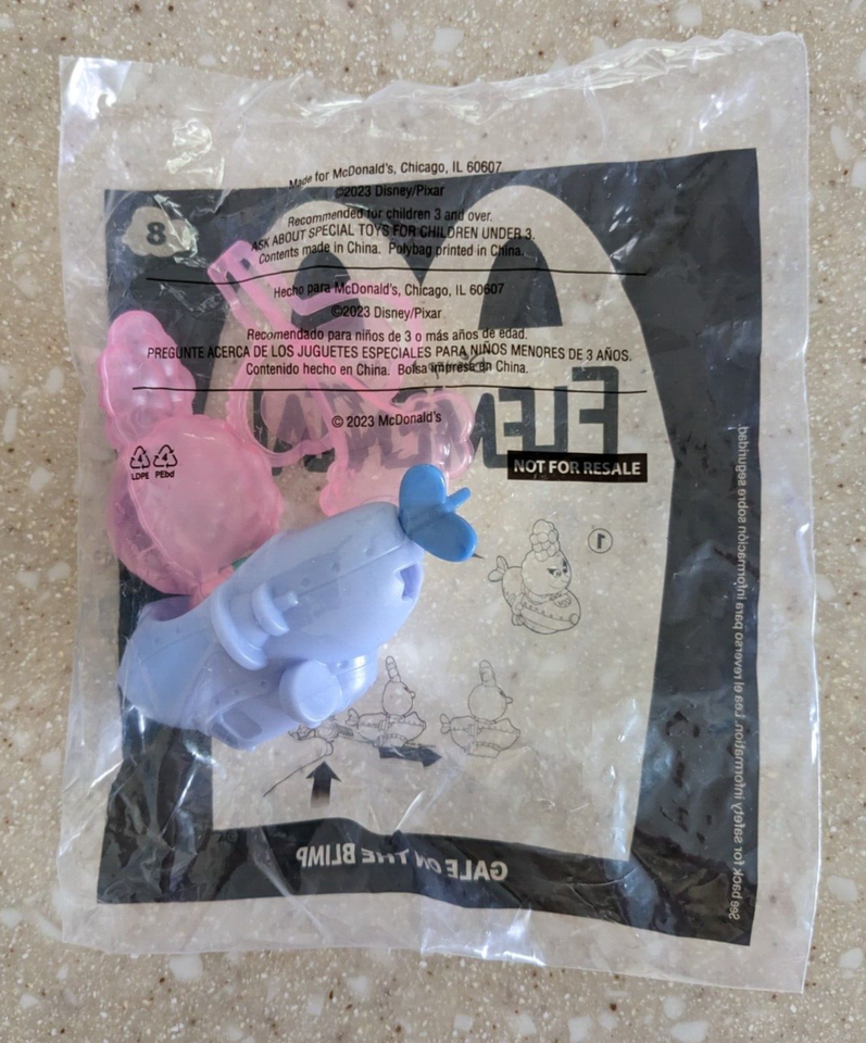 McDonald's Happy Meal toy Elemental #8 Gale on the Blimp 2023 NIP | eBay