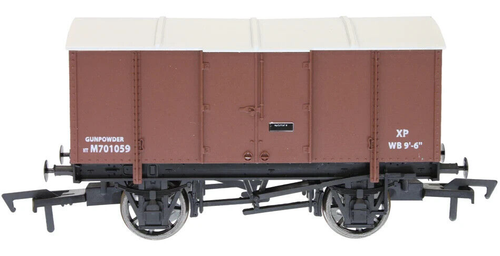Dapol 4F-013-035 BR Gunpowder Van Bauxite 701059 OO Gauge - Tracked 48 ...