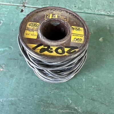 Vintage Kester "44" Flux Resin Core Solder .062" 40/60 | eBay