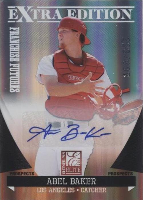 2011 Donruss Elite Extra Edition - Franchise Futures Signatures Abel Baker #5 /398 (AU, RC) for ...