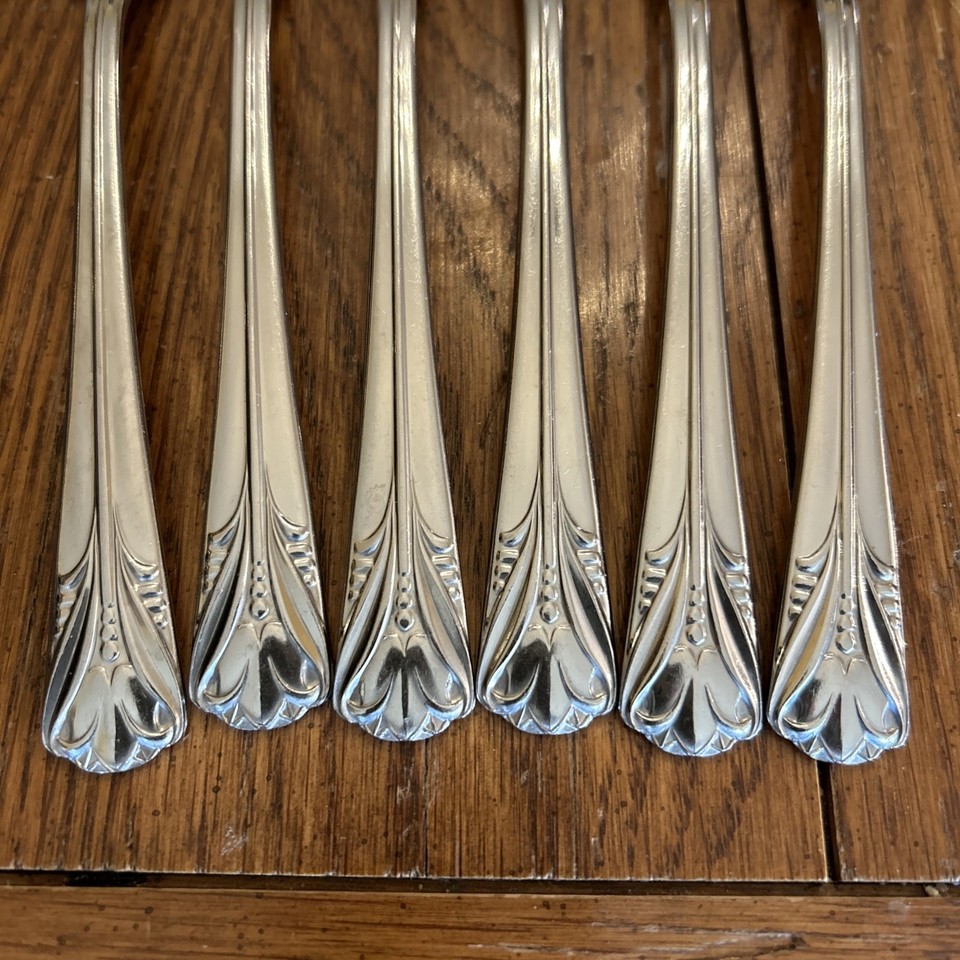 Tulip Time Insico Stainless USA International Flatware-Lot of 49 ...