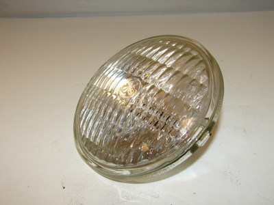 GENERAL ELECTRIC GE H7554 EMERCENCY LIGHT SEALED BEAM 6V 20W (LOT OF 3 ...