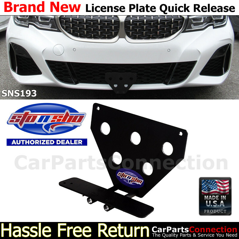 STO N SHO | For 2020 BMW M340i SNS193 Quick-Release Front License Plate ...