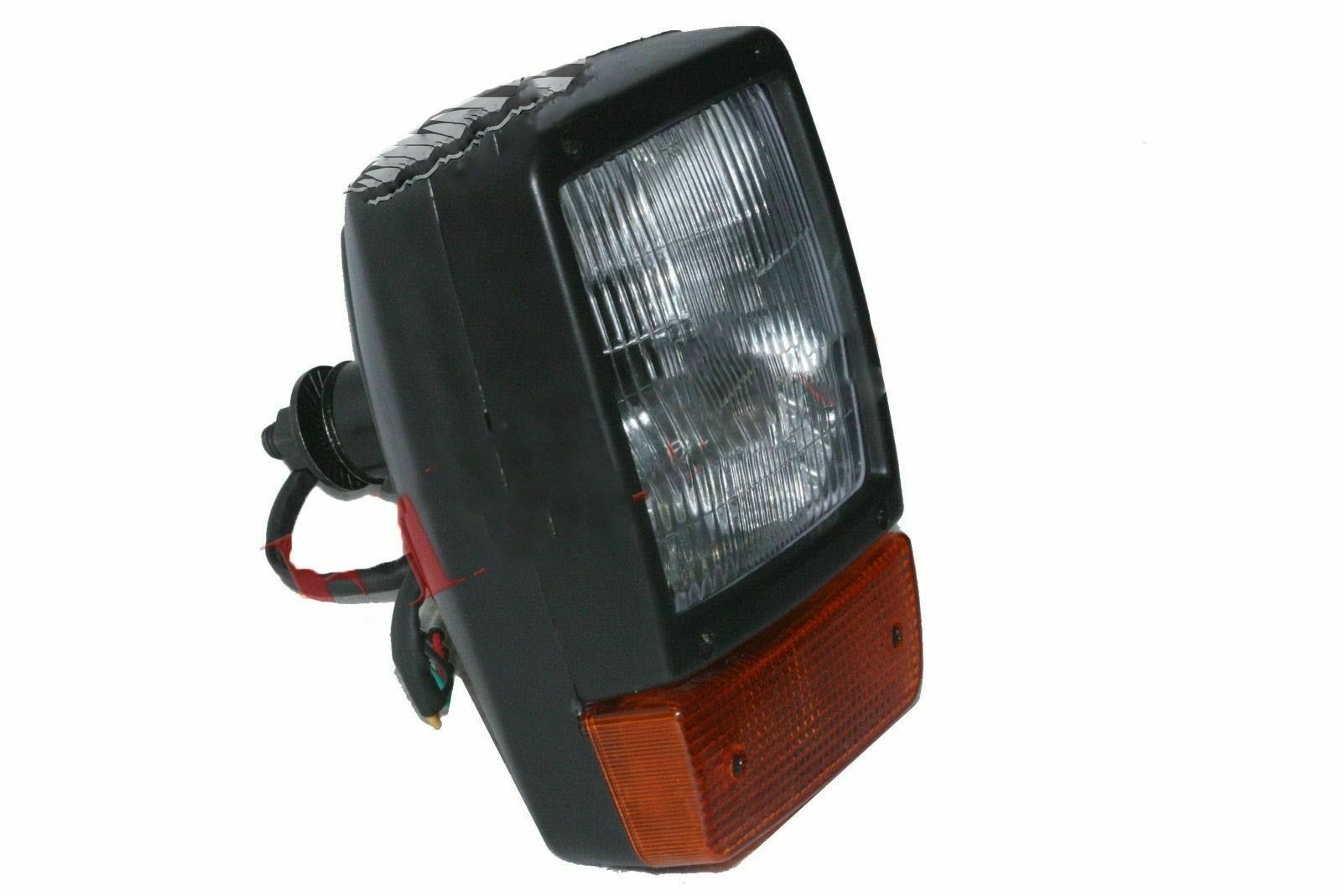 Front Headlight Headlamp With H4 Bulb & Indicator Assey For JCB Backhoe ...