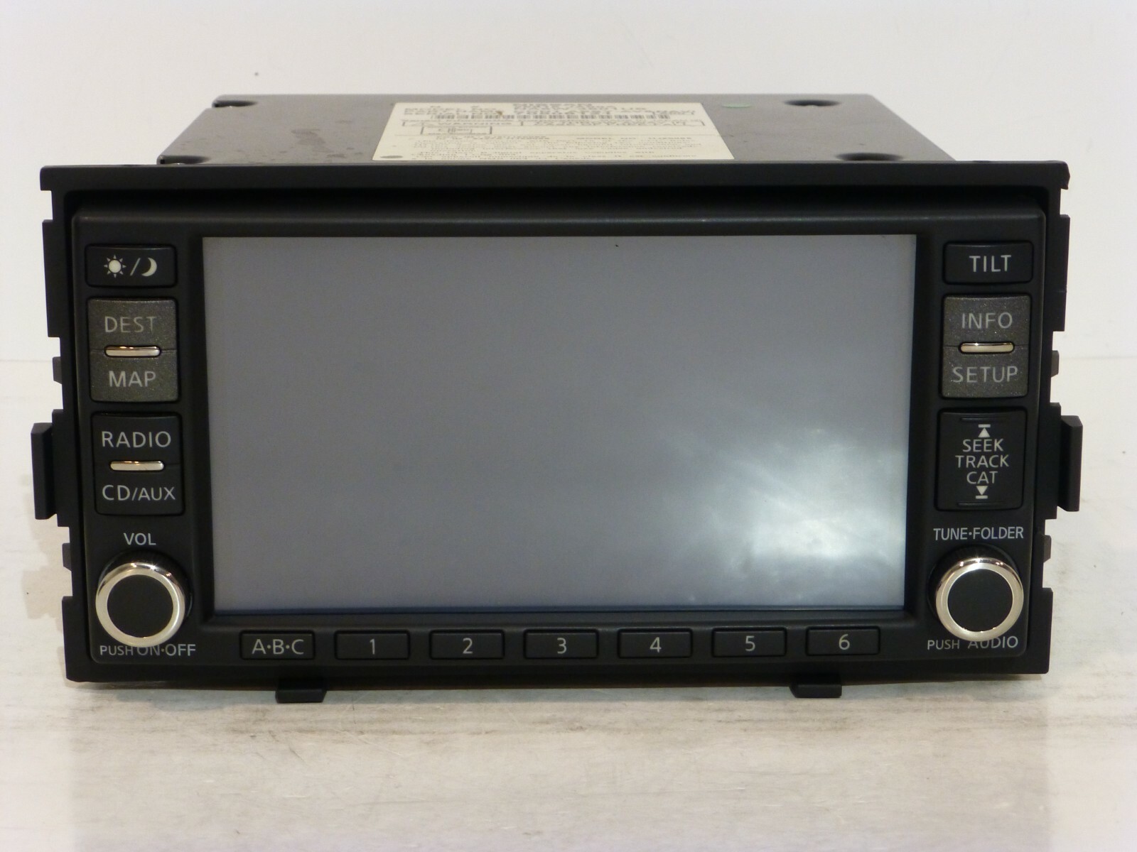 OEM NISSAN ALTIMA BOSE GPS NAVIGATION RADIO MP3 PLAYER HEAD UNIT STEREO ...
