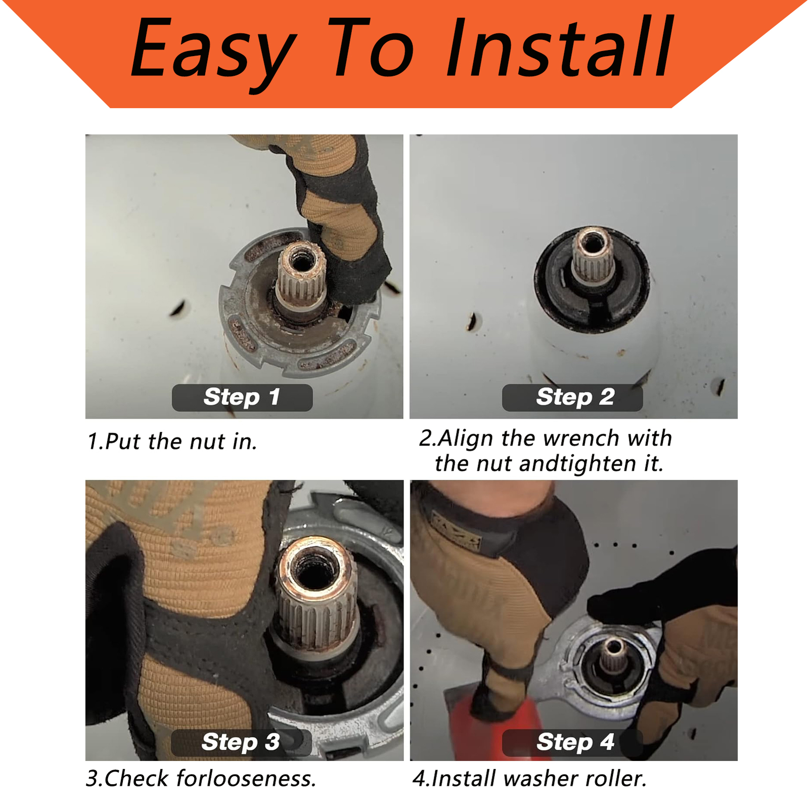 TB123A Washer Spanner Wrench Suitable for G E Whirl-pool Washing ...