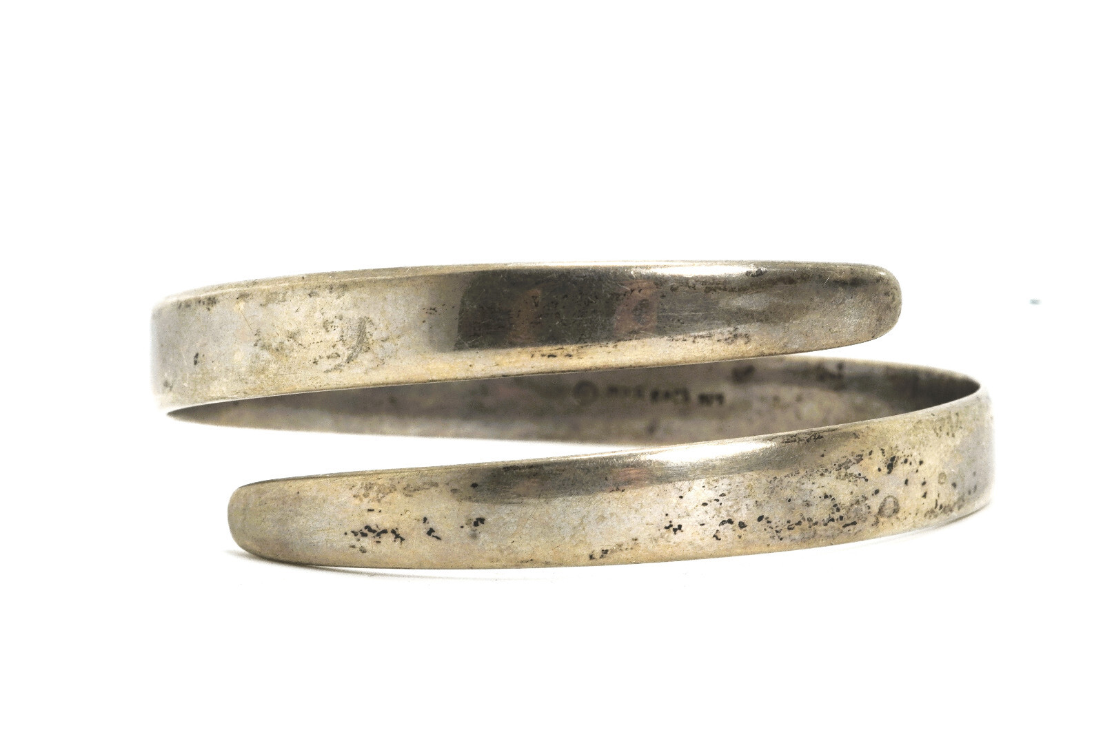 Vintage Modernist MMA Sterling Silver Large Bypass Ba… - Gem