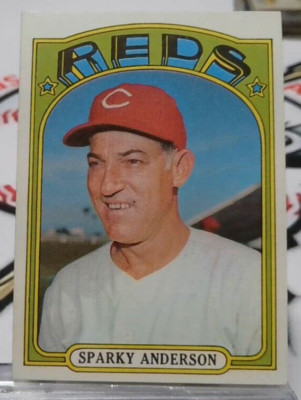 #2905 1972 TOPPS SPARKY ANDERSON #358 | eBay