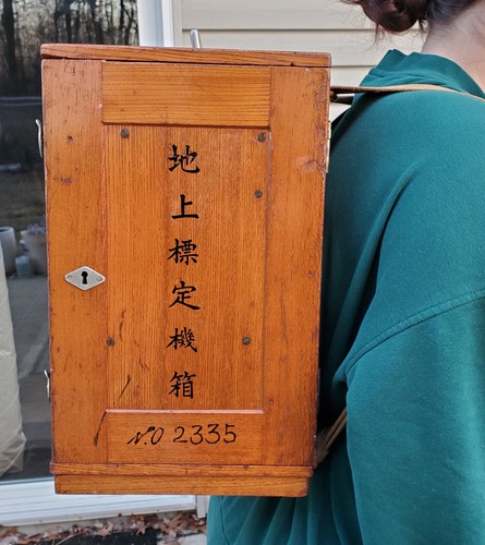 RARE World War II Imperial Japanese Artillery Range finder dovetail ...