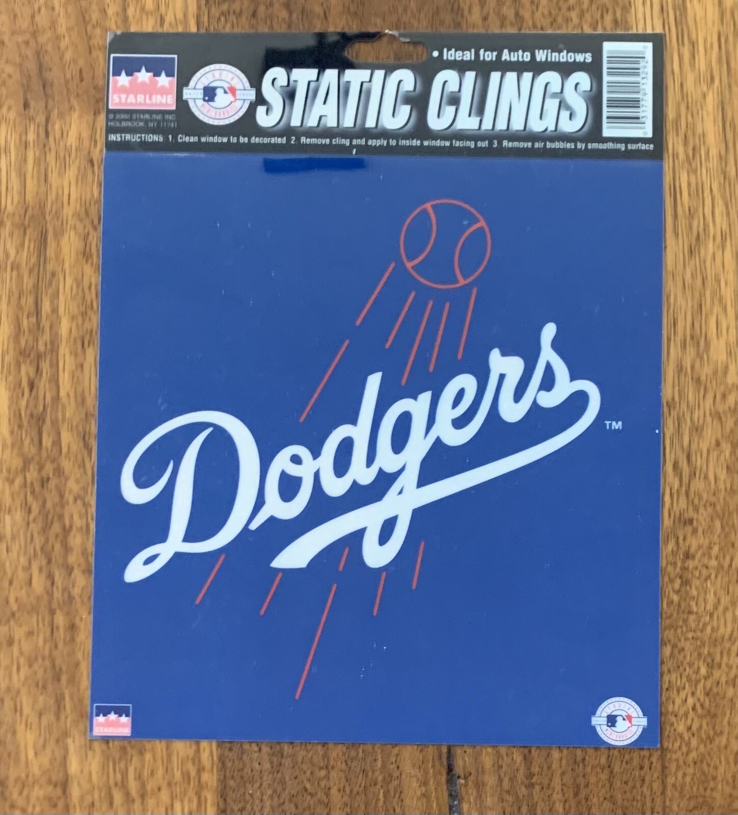 LOS ANGELES DODGERS Logo WINDOW STATIC CLING MLB Quality 6" Starline | eBay