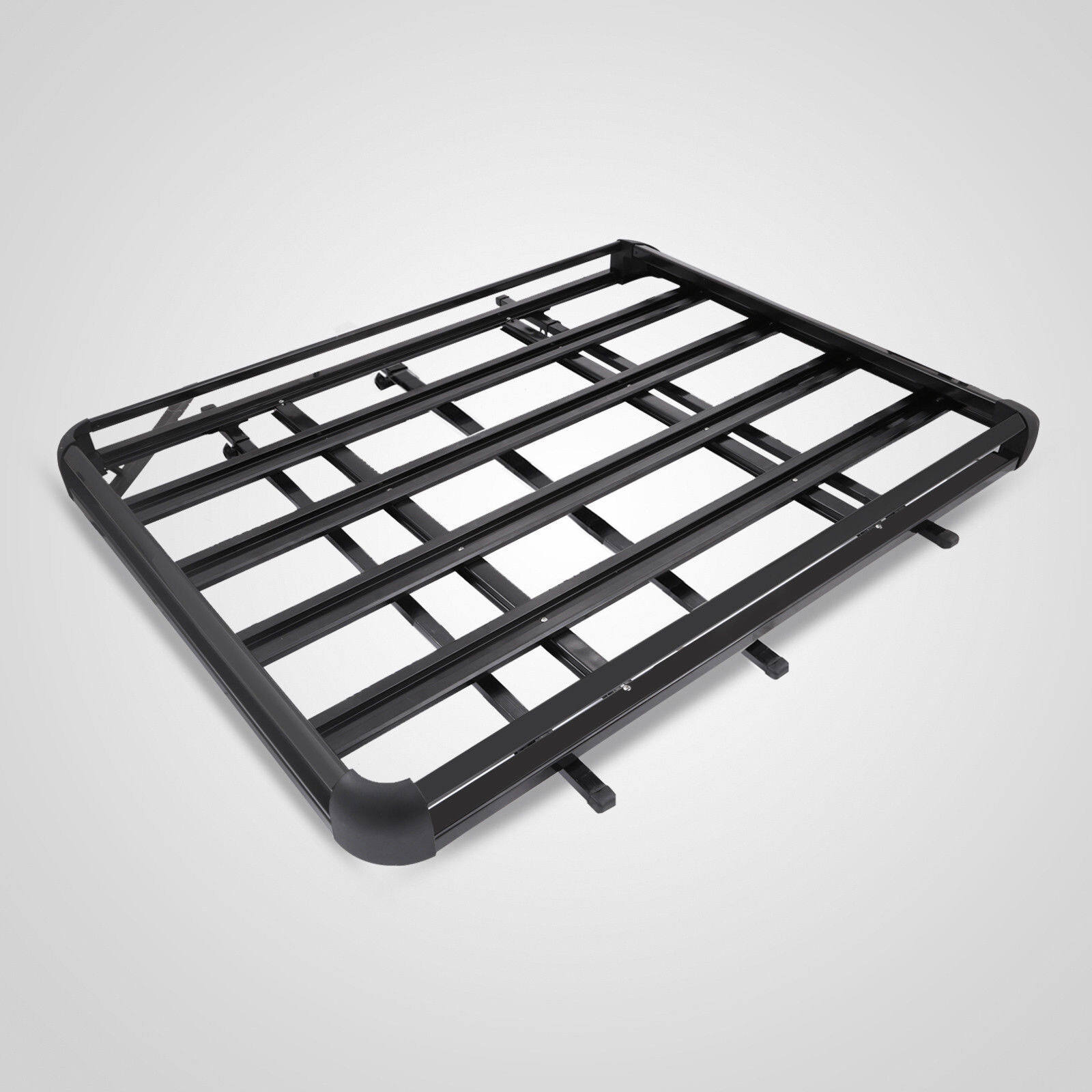 1.6M Aluminium Alloy Car 4WD 4x4 Roof Rack Basket Cargo Luggage Carrier ...