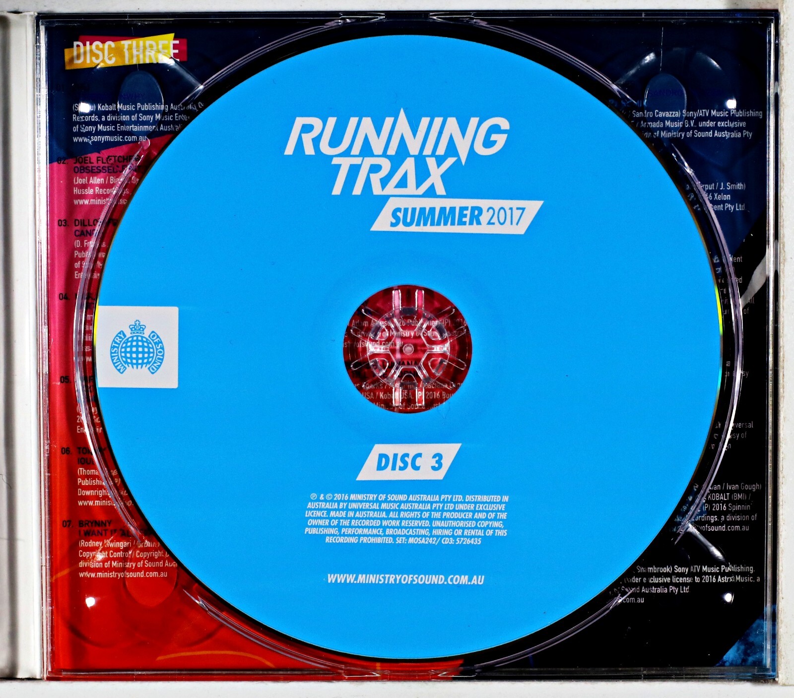 Ministry of Sound Running Trax Summer 2017 by Various Artists (CD, 2016 ...