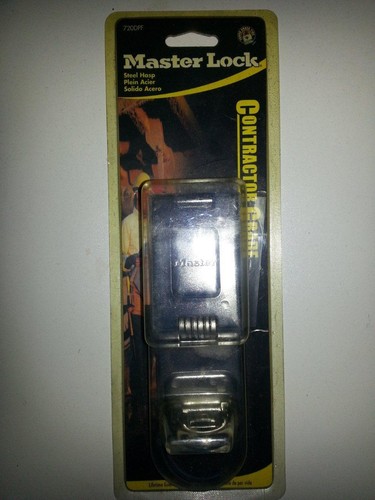 Master Lock 720DPF 160mm, Single Hinge Hasp, Contractor Grade | eBay ...