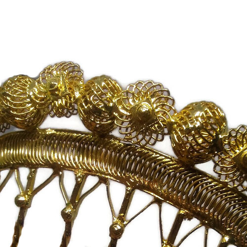 Vintage Filigree Tambourine Maria Clara Payneta Artisan Handcrafted ...