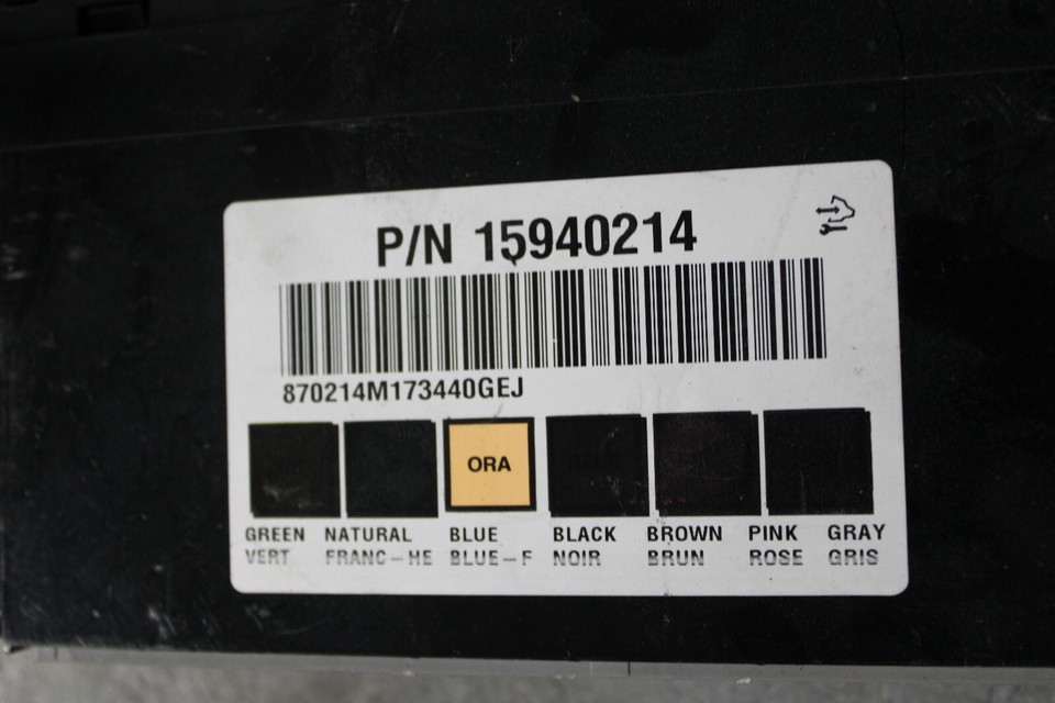 Chevy GMC Body Control Module 15940214 Lifetime Warranty | eBay