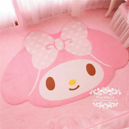 Cute Pink My Melody Bow Non-Slip Door Mat Floor Mat Carpet Rug Decor 39 ...