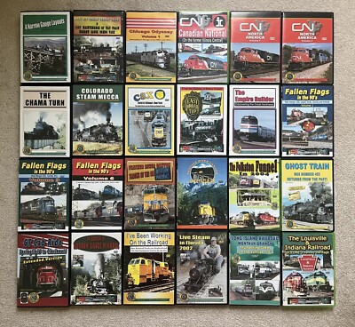 Railroad DVDs by Green Frog - Steam, Diesel, and more | eBay