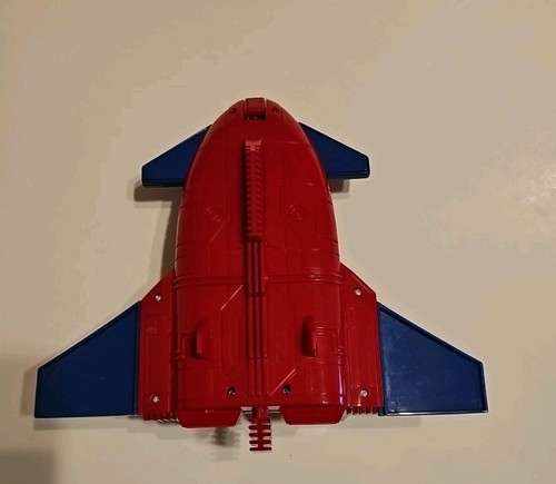 1995 Marvel Spiderman Toy Biz Ejecting Rocket Ship Web Jet Aircraft ...