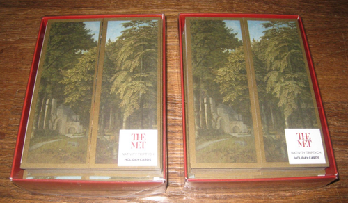 Metropolitan Museum of Art Gerard David "The Nativity Triptych" 2 boxes ...