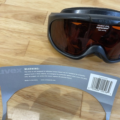 UVEX Double Lens Supravision Ski Goggles | eBay