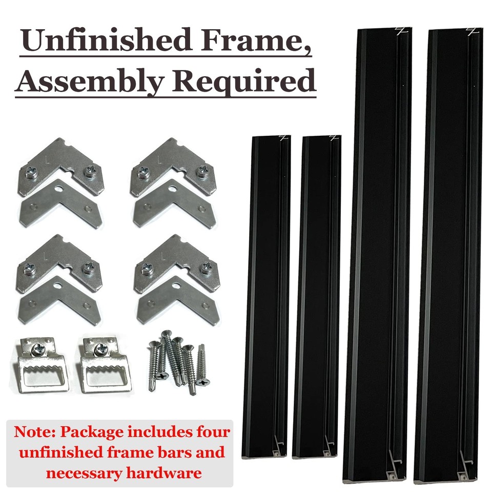 Metal Canvas Frame for 36x48 Oil Paintings, 1.5” Deep DIY Canvas ...