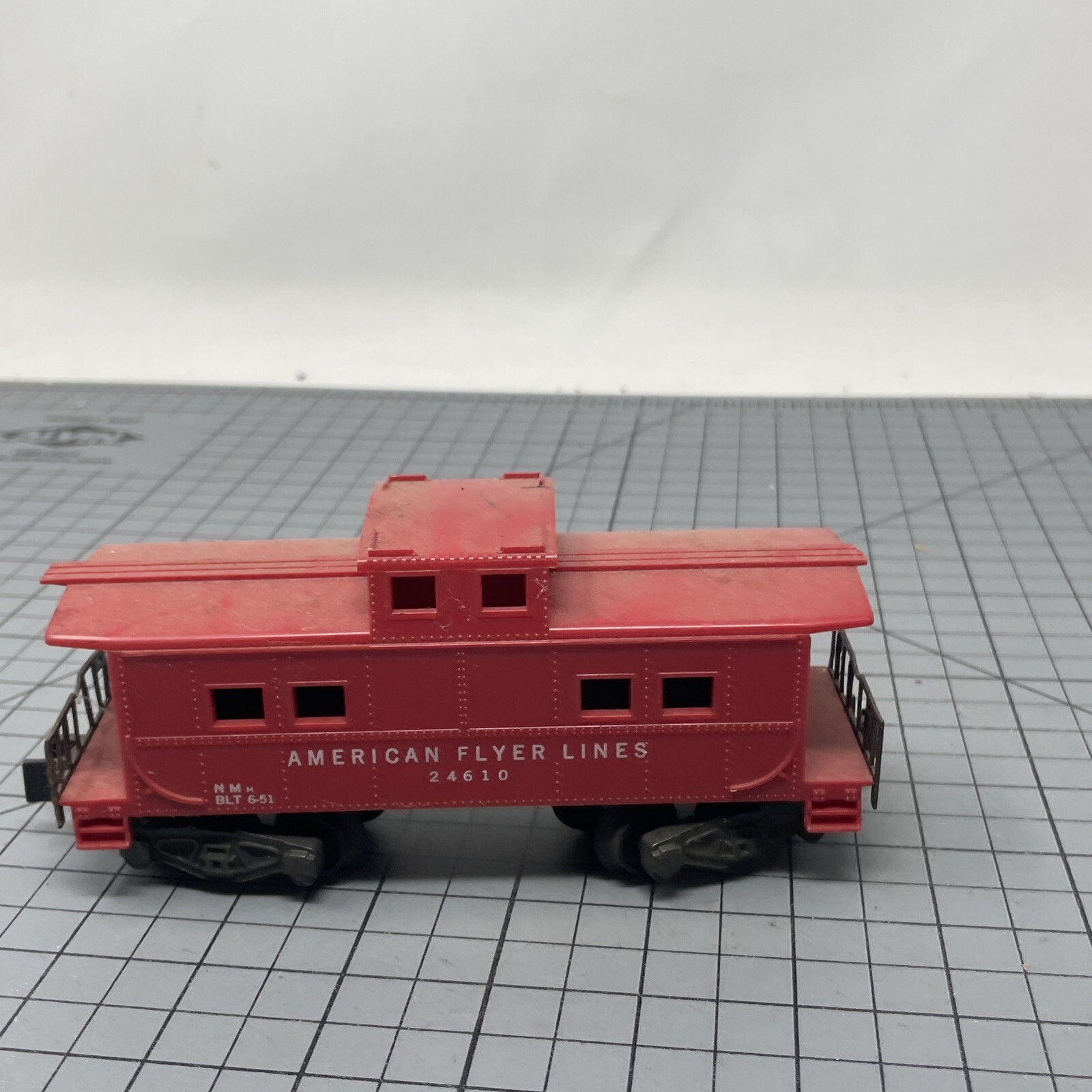 Vintage American Flyer Caboose White Lettering 24610 V3 | eBay